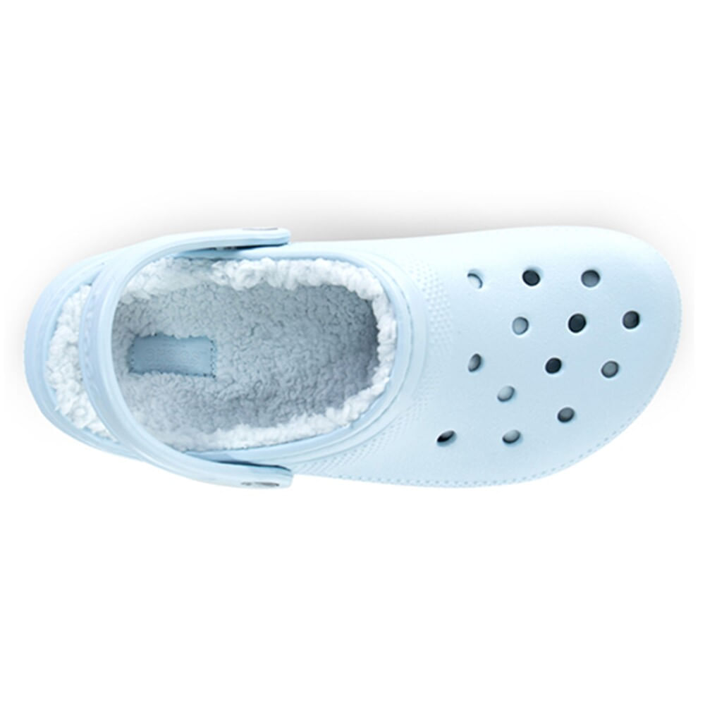 Sandália Crocs Classic Lined Clog Mineral Blue/Mineral Blue