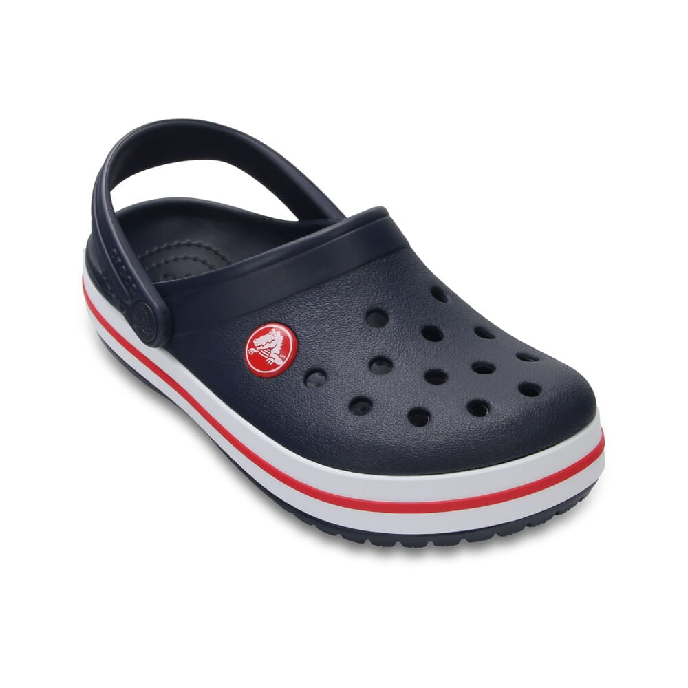 Sandália Crocs Crocband Clog Infantil Navy/Red