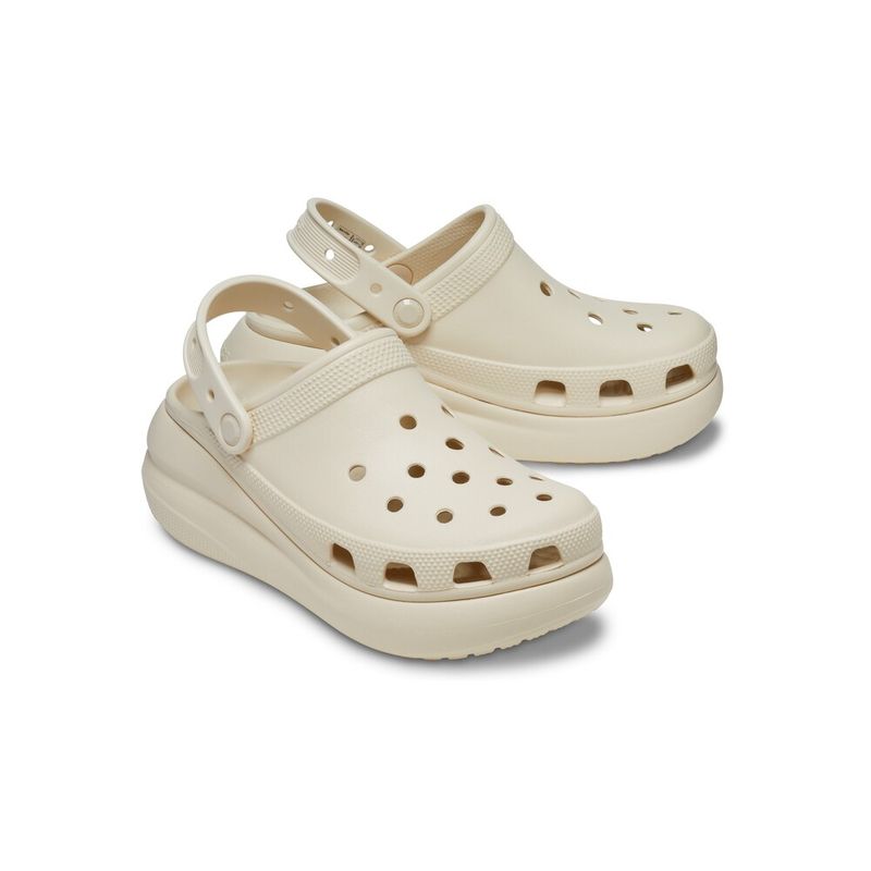 Sandália Crocs Classic Crush Clog BONE