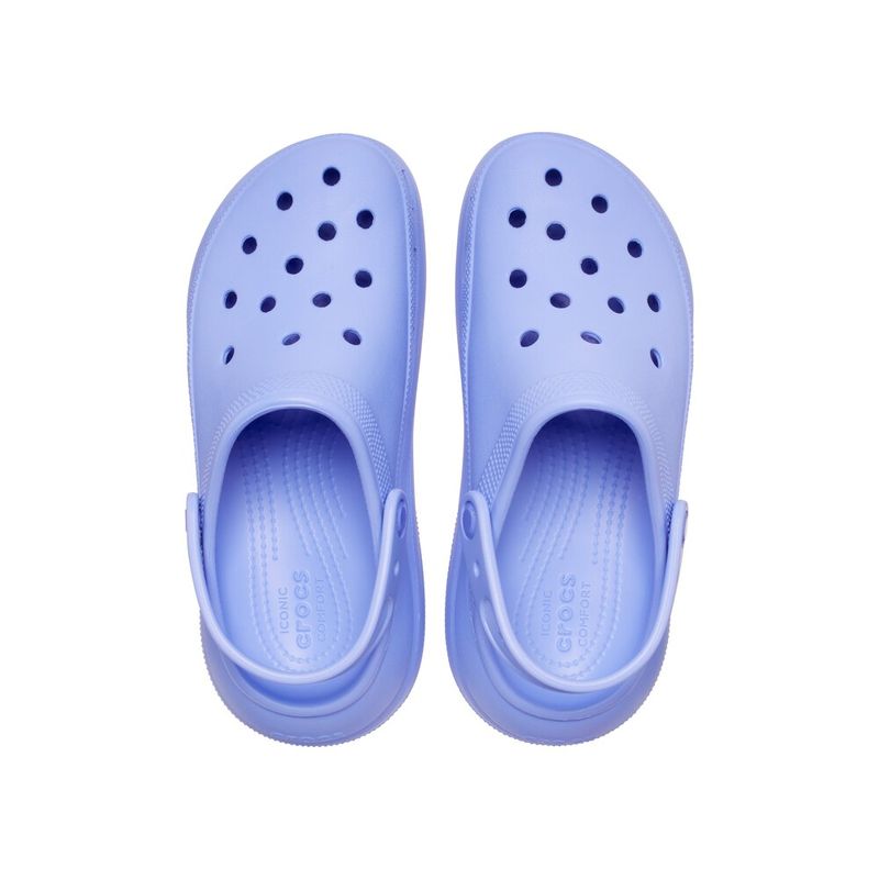 Sandália Crocs Classic Crush Clog DIGITAL VIOLET