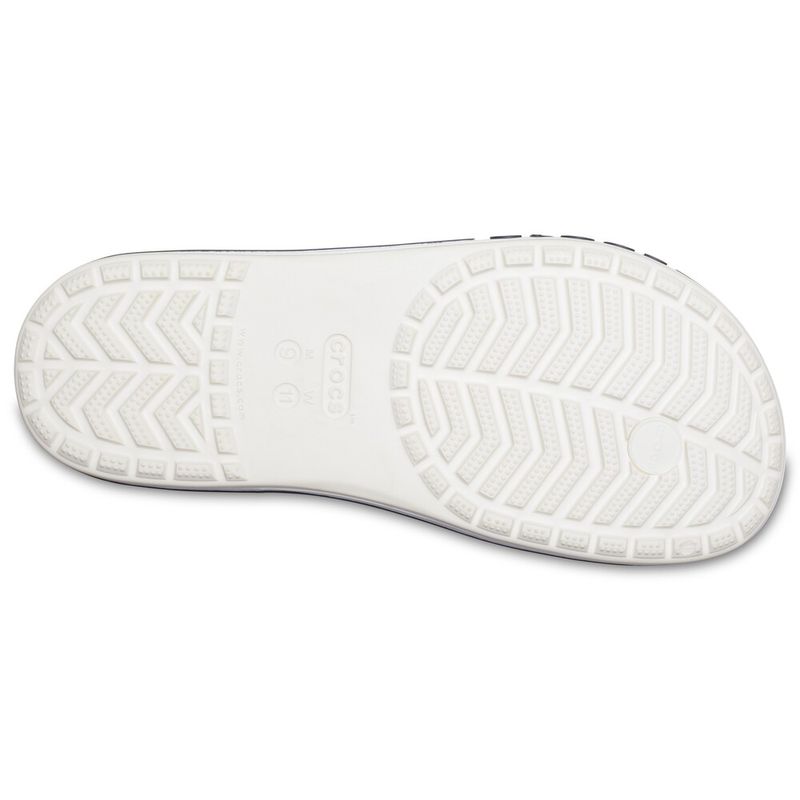 Chinelo Crocs Bayaband Flip WHITE/NAVY