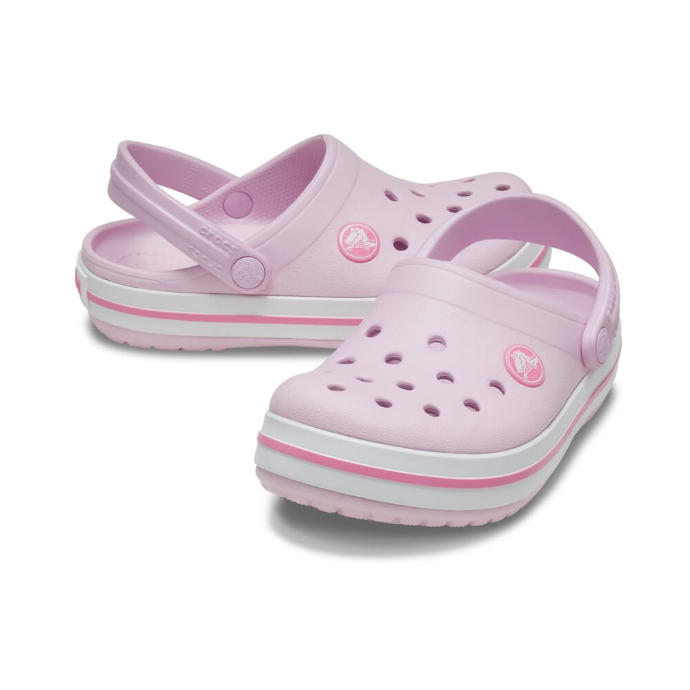 Sandália Crocs Crocband Clog Infantil BALLERINA PINK