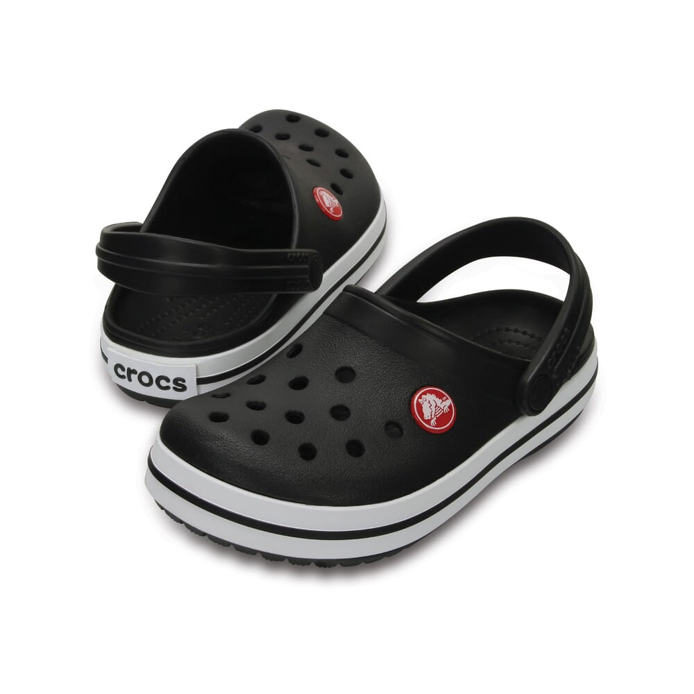 Sandália Crocs Crocband Clog Juvenil Black