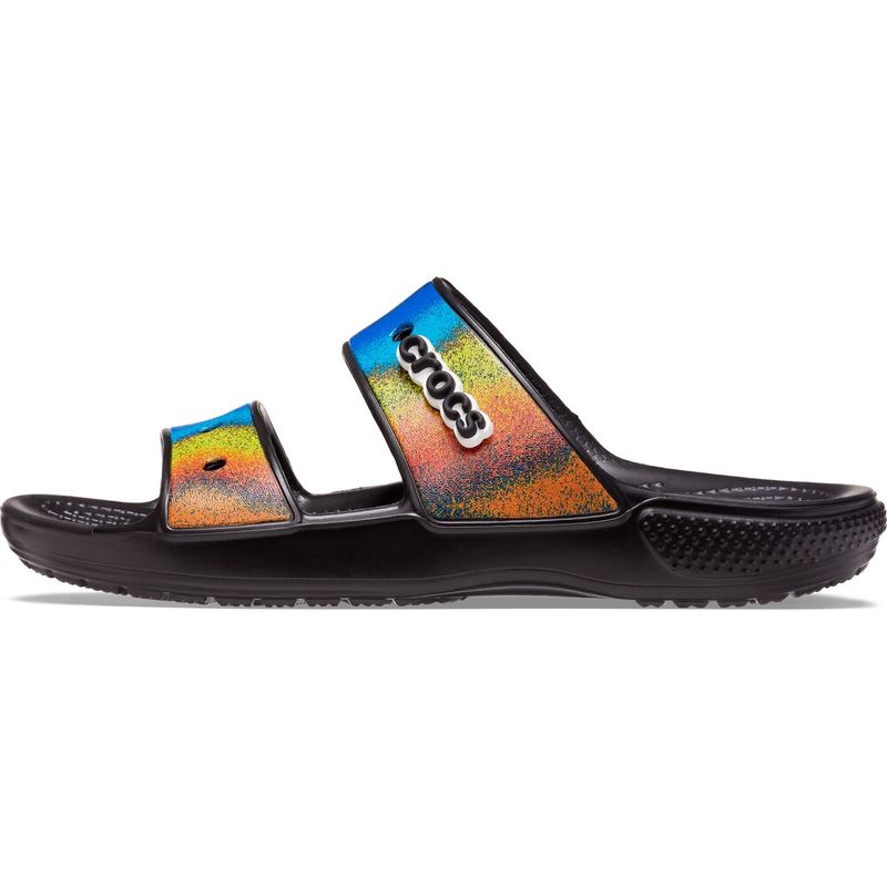 Sandália Crocs Classic Spray Dye Sandal BLACK/MULTI