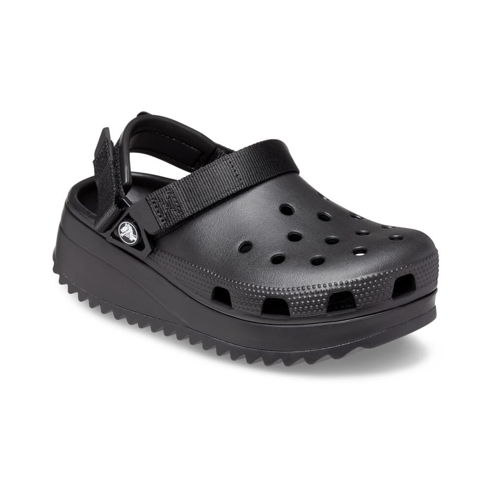 Sandália Crocs Classic Hiker Clog BLACK/BLACK