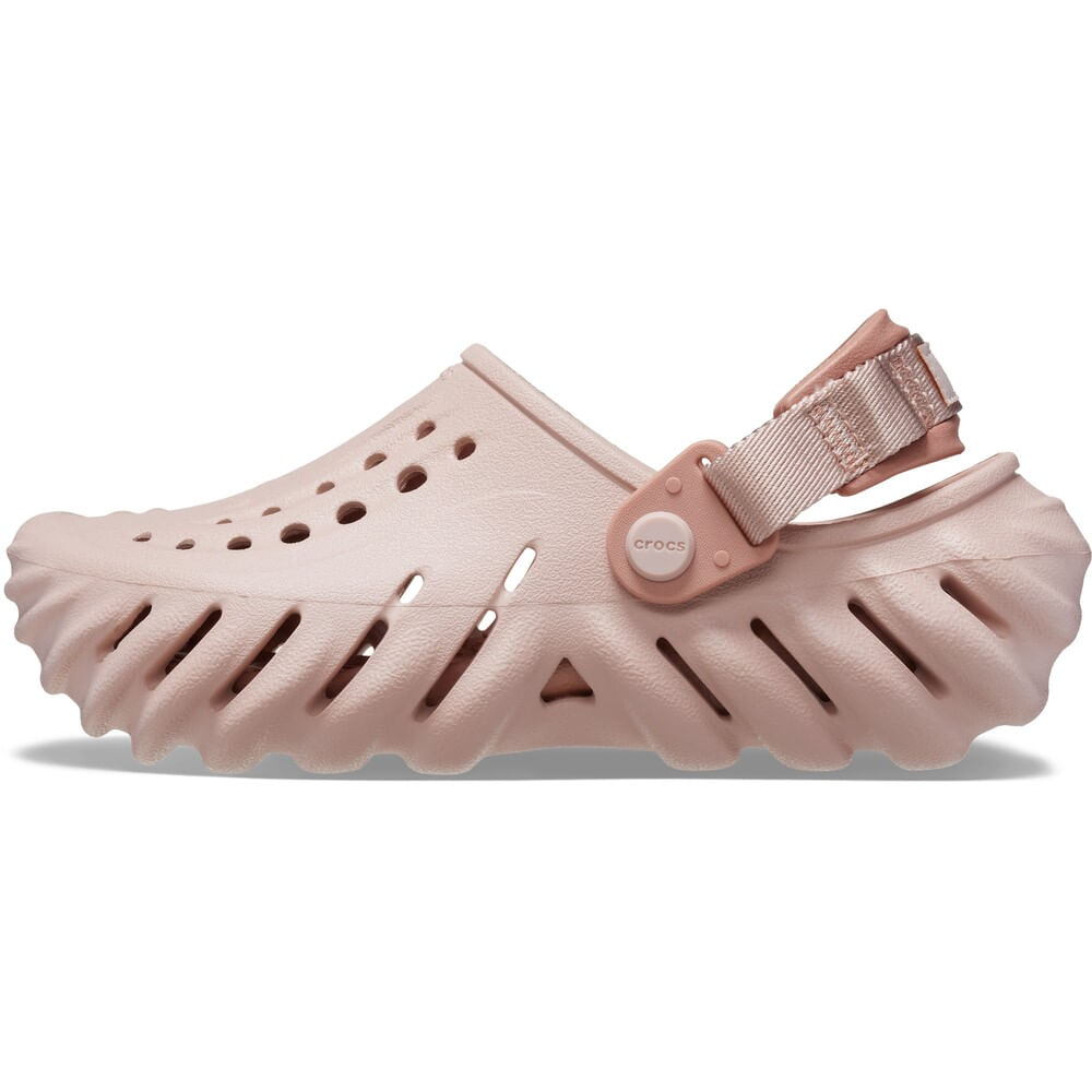 Sandália Crocs Echo Clog Infantil PINK CLAY