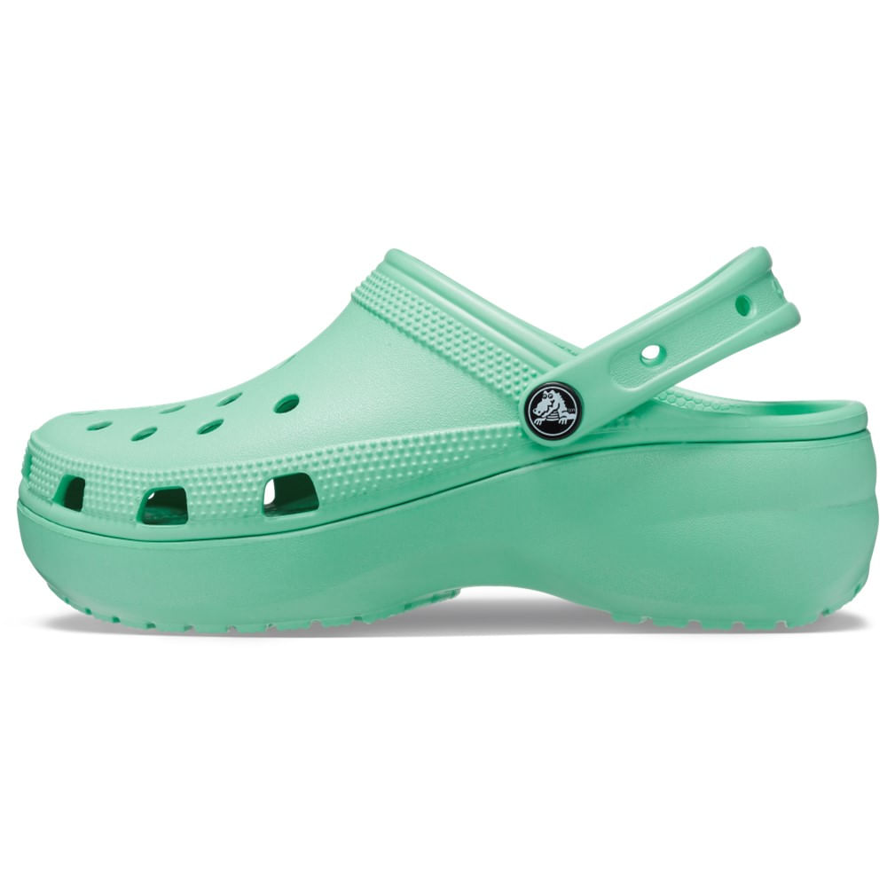 Sandália Crocs Classic Platform Clog JADE STONE