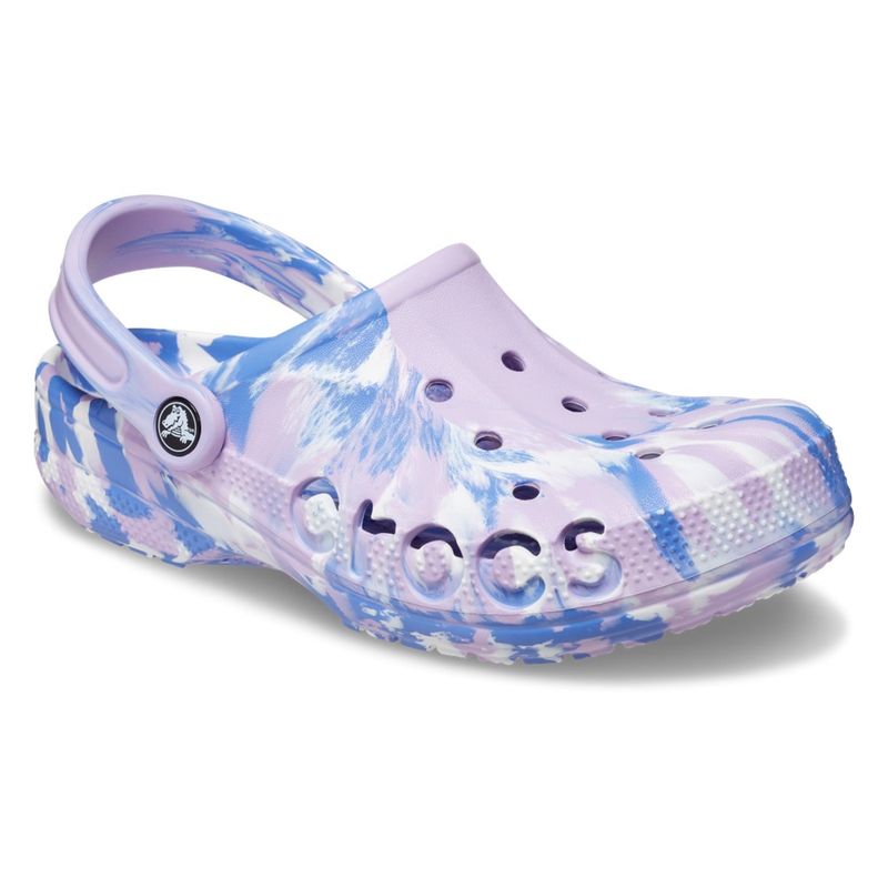 Sandália Crocs Baya Marbled Clog LAVENDER/MULTI