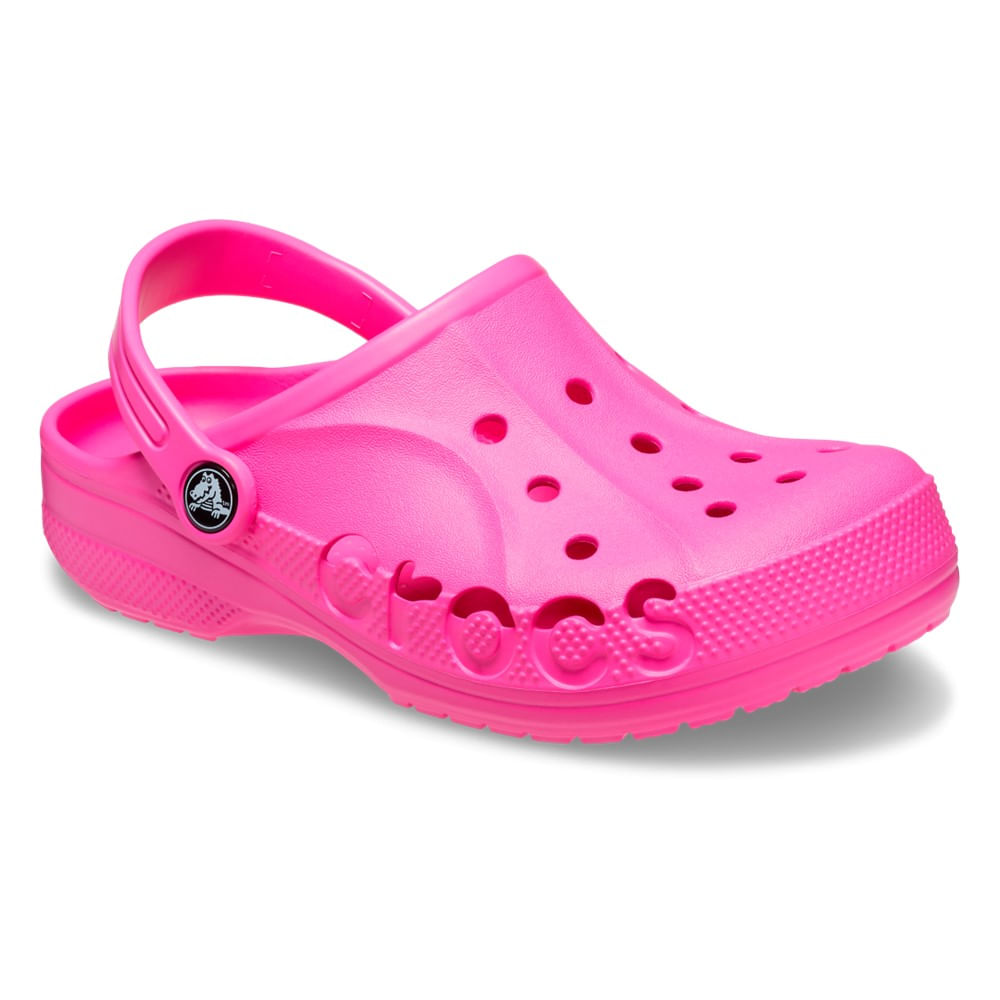 Sandália Crocs Baya Clog Juvenil ELECTRIC PINK