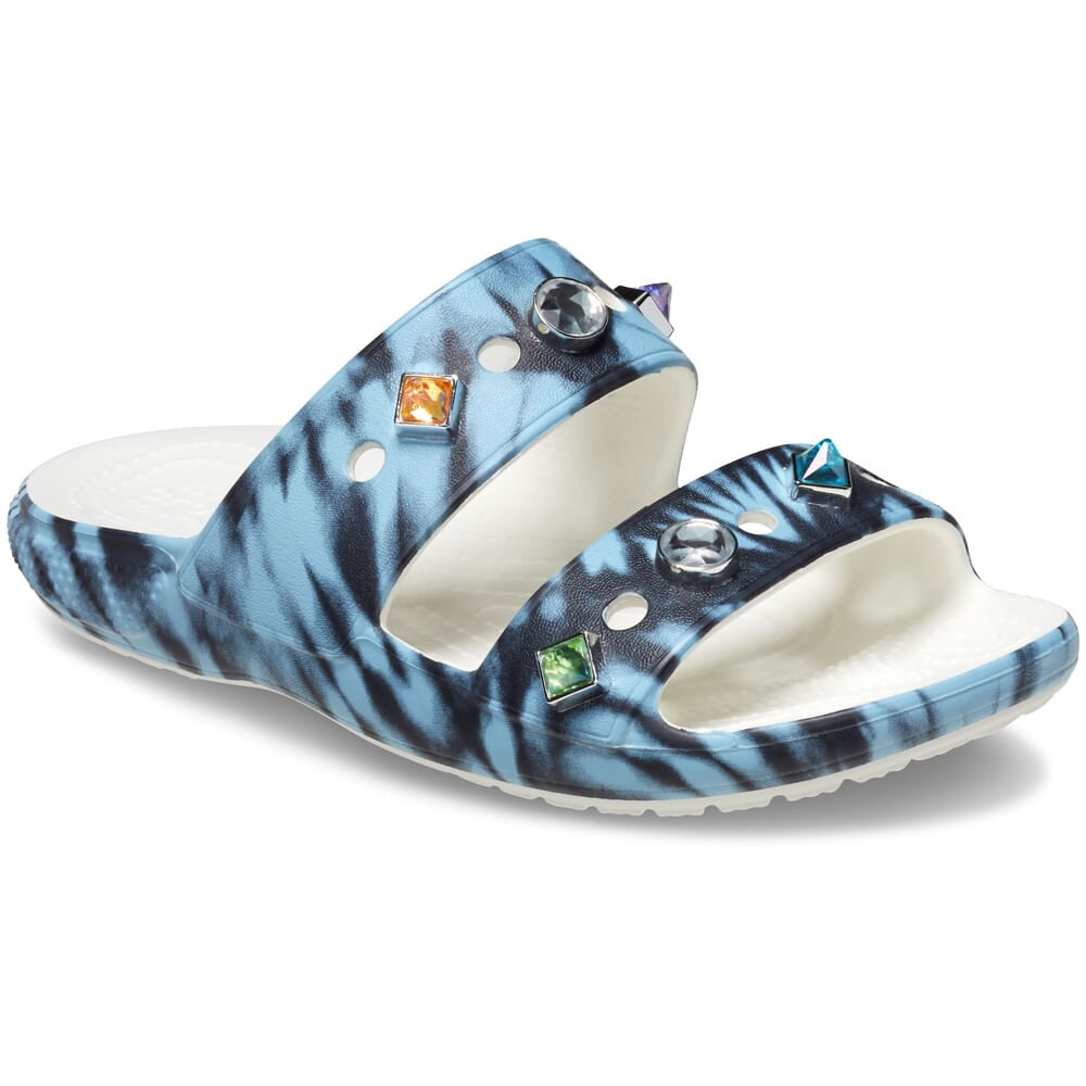 Sandália Crocs Classic Lil Rebel Sandal Juvenil MULTI/WHITE