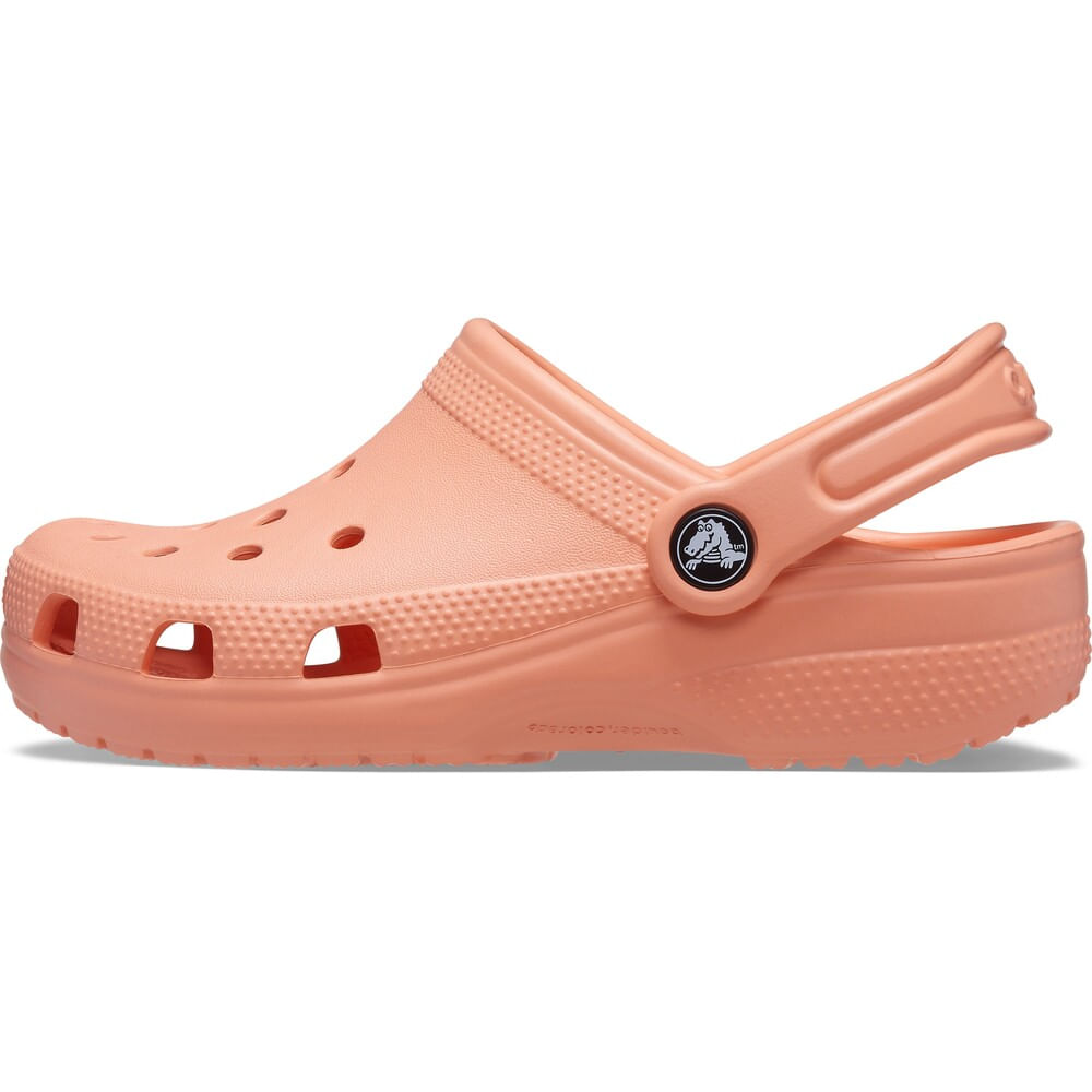 Sandália Crocs Classic Clog Infantil PAPAYA