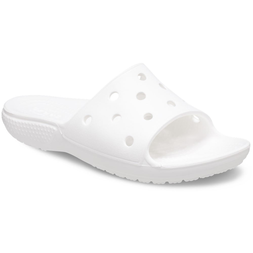 Chinelo Crocs Classic Slide Juvenil WHITE