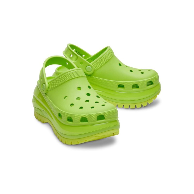 Sandália Crocs Classic Mega Crush Clog LIMEADE
