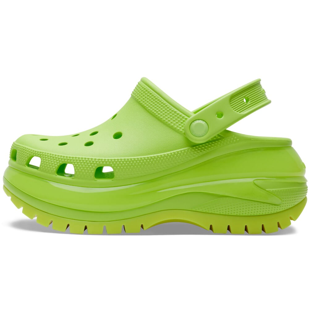 Sandália Crocs Classic Mega Crush Clog LIMEADE