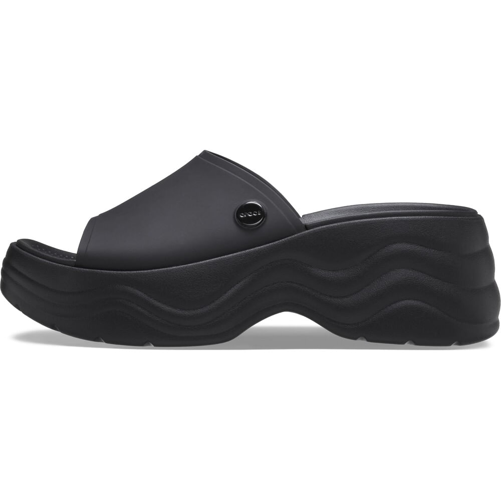 Sandália Crocs Skyline Slide BLACK