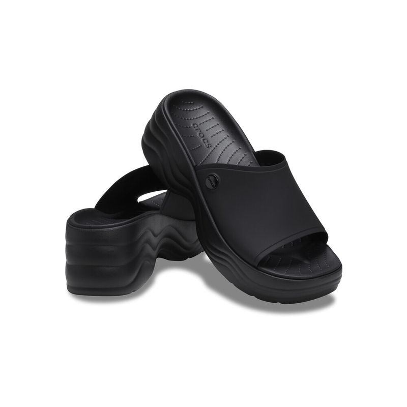 Sandália Crocs Skyline Slide BLACK