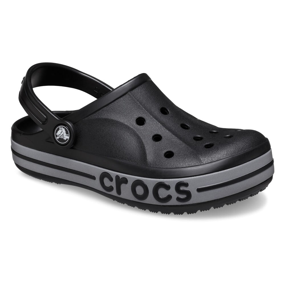 Sandália Crocs Bayaband Reflective Clog Juvenil BLACK
