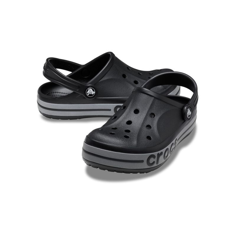 Sandália Crocs Bayaband Reflective Clog Juvenil BLACK