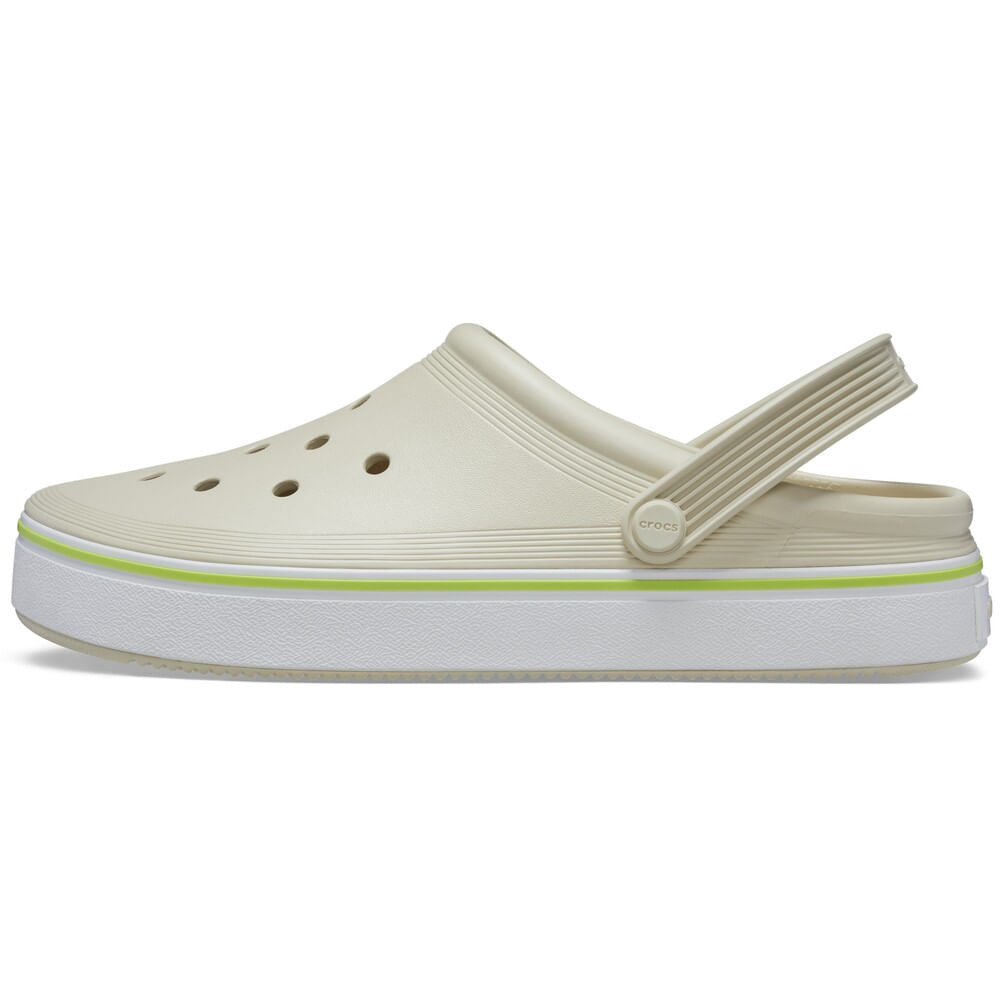 Sandália Crocs Off Court Clog BONE