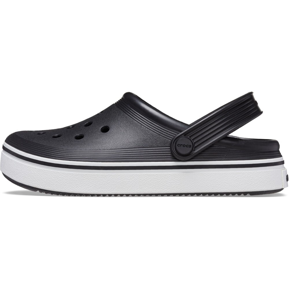 Sandália Crocs Off Court Clog Juvenil BLACK