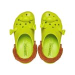 Sandália Crocs Shrek Classic Clog Juvenil LIME PUNCH