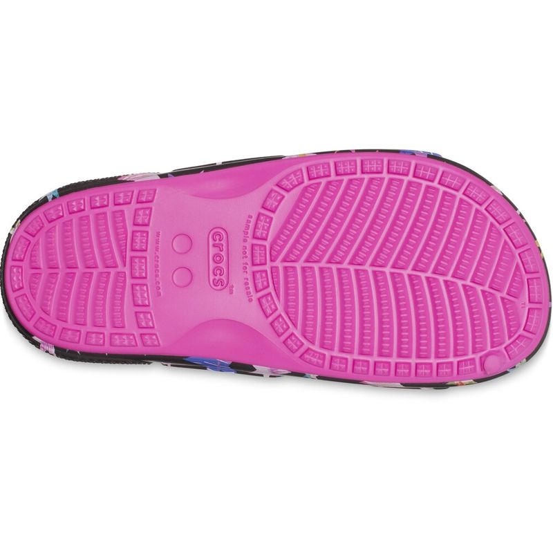 Sandália Crocs Classic Star Print Clog Juvenil JUICE/MULTI