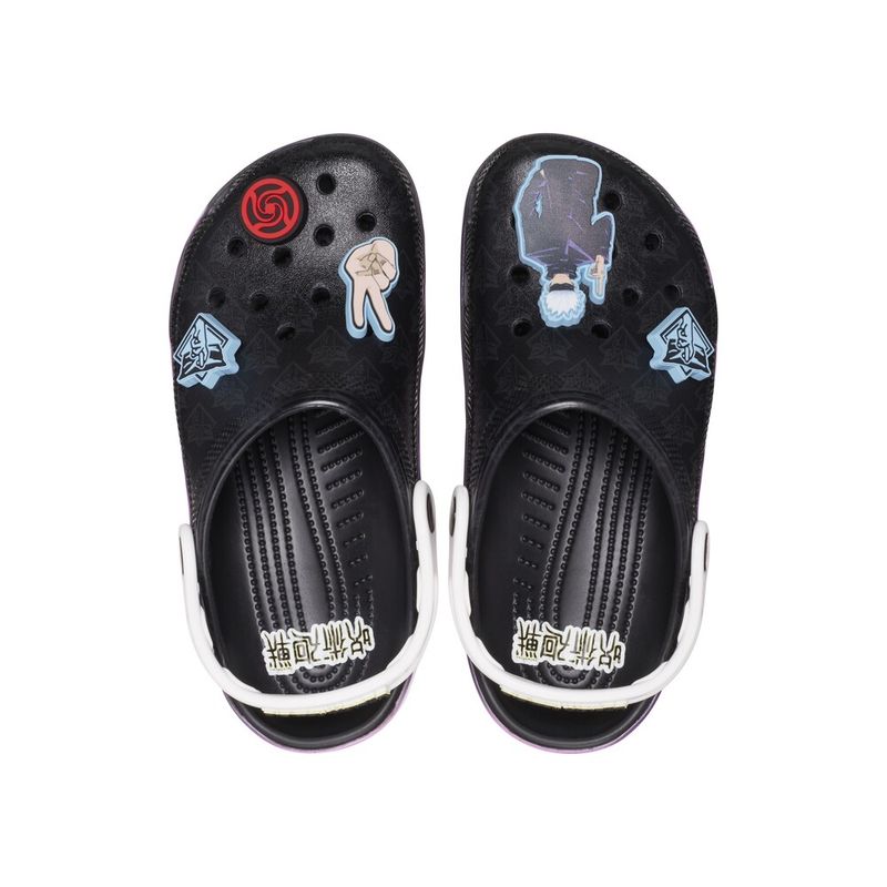 Sandália Crocs Jujutsu Kaisen Classic Clog BLACK