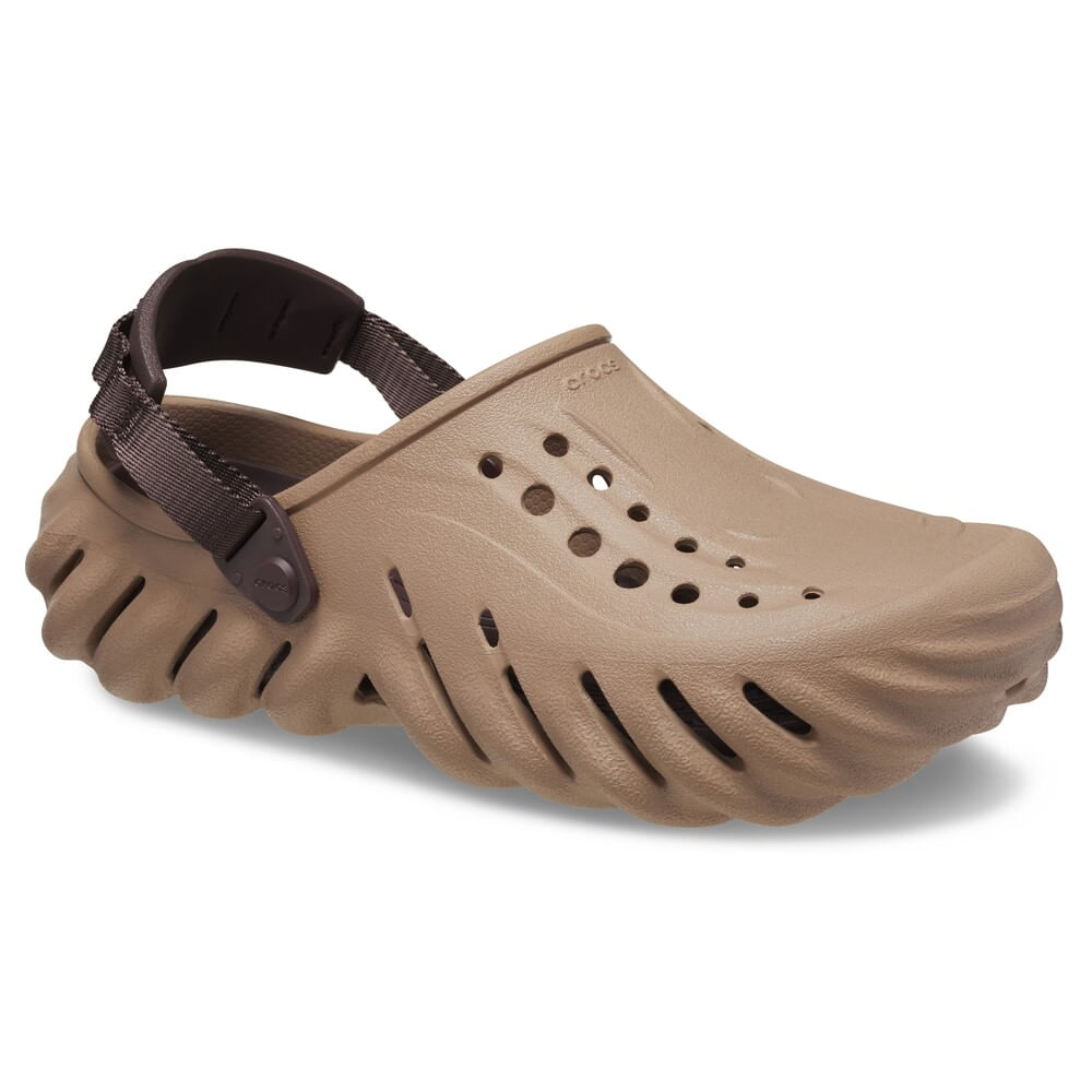 Sandália Crocs Echo Clog LATTE