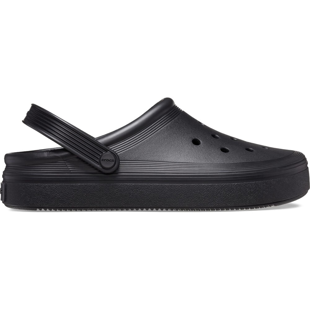 Sandália Crocs Off Court Clog BLACK/BLACK