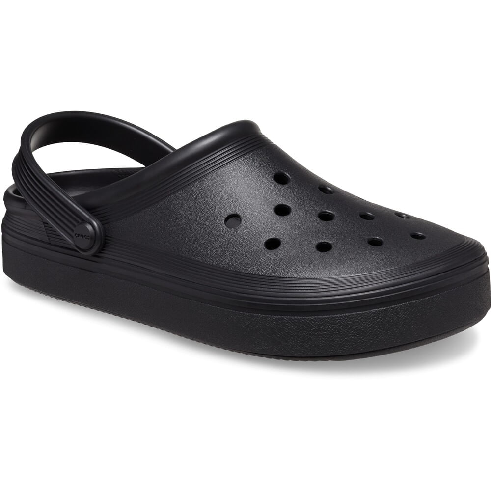 Sandália Crocs Off Court Clog BLACK/BLACK