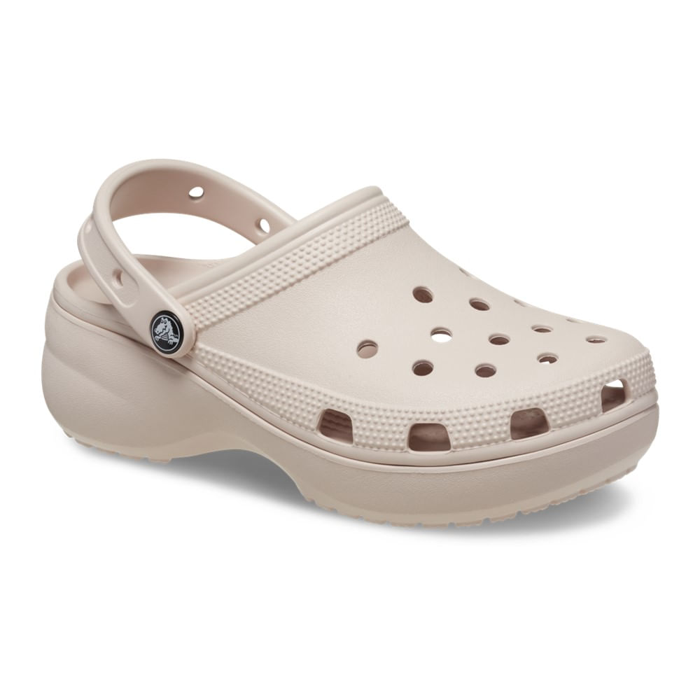 Sandália Crocs Classic Platform Clog QUARTZ Sandália Crocs Classic Platform Clog QUARTZ