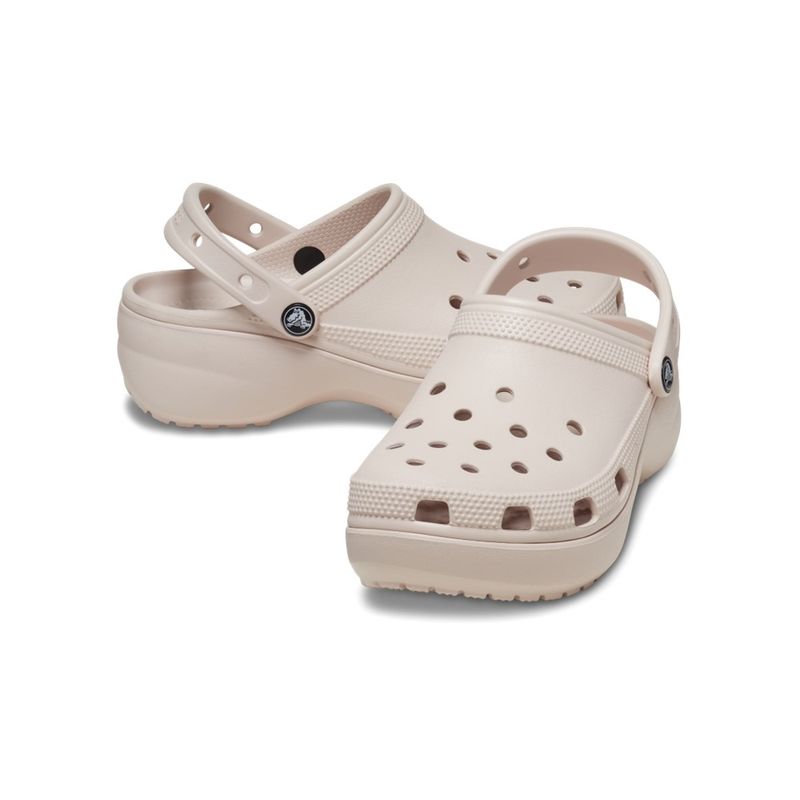 Sandália Crocs Classic Platform Clog QUARTZ
