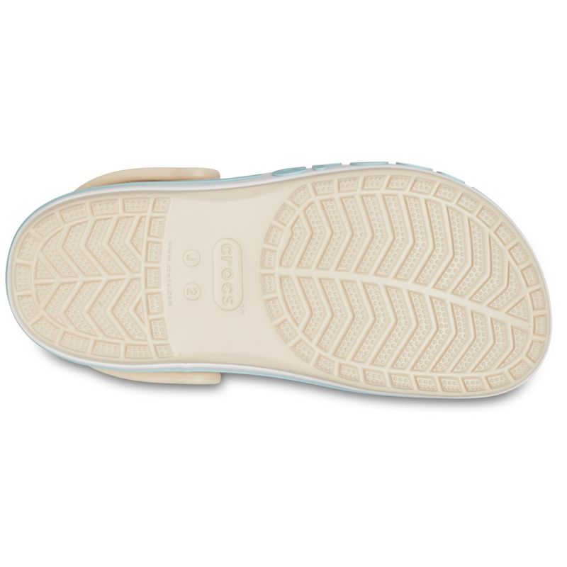 Sandália Crocs Bayaband Clog Juvenil WINTER WHITE