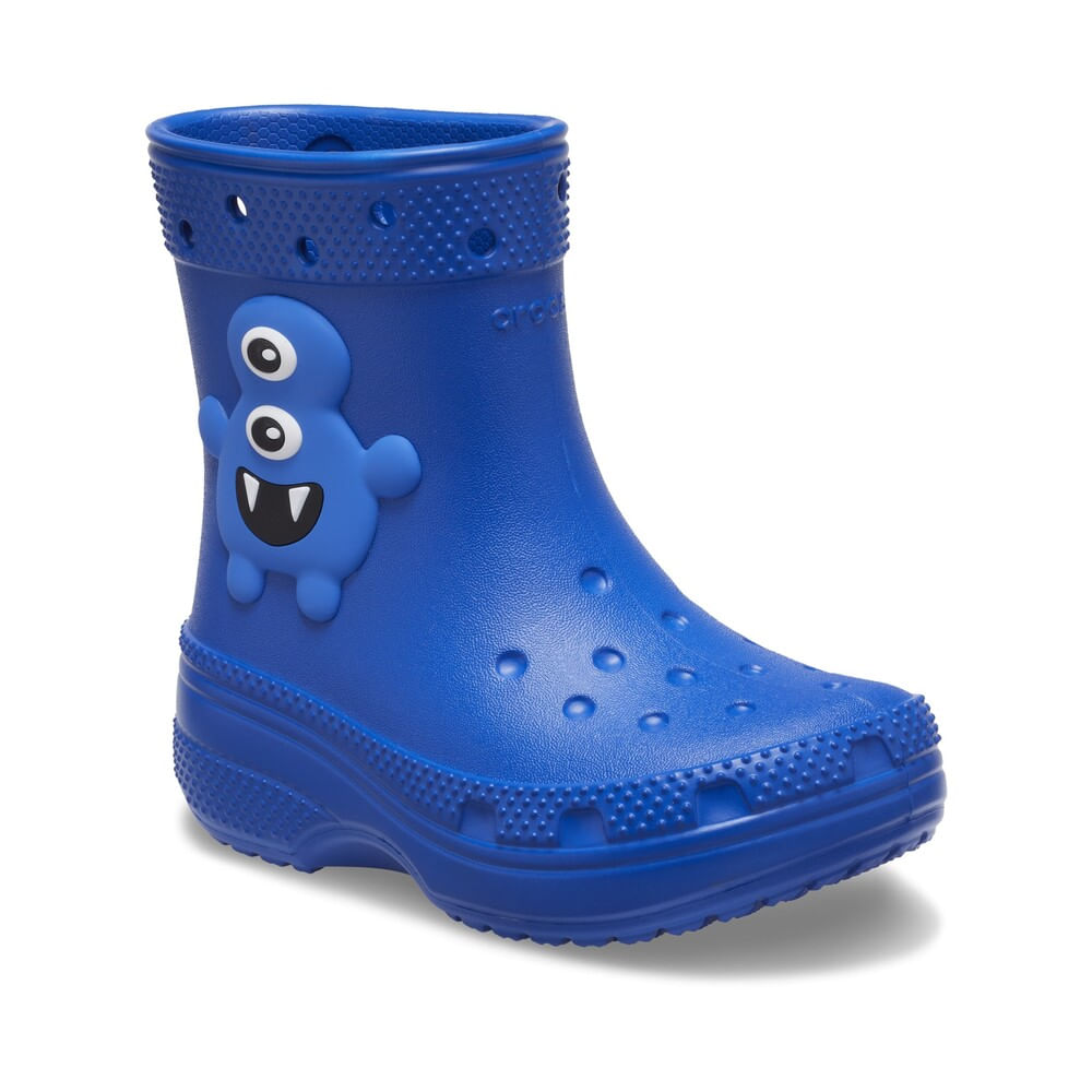 Bota Crocs Classic I Am Monster Boot Infantil BLUE BOLT