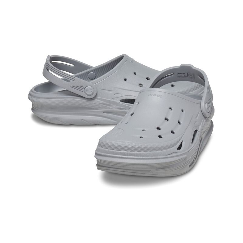Sandália Crocs Off Grid Clog LIGHT GREY