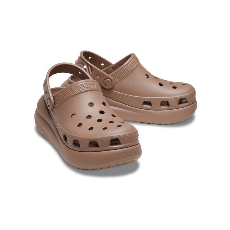 Sandália Crocs Classic Crush Clog LATTE
