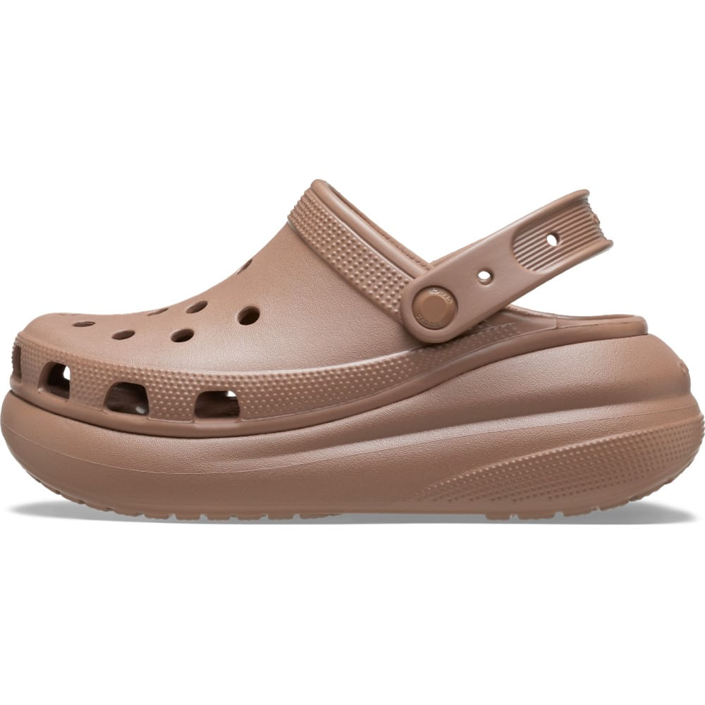 Sandália Crocs Classic Crush Clog LATTE
