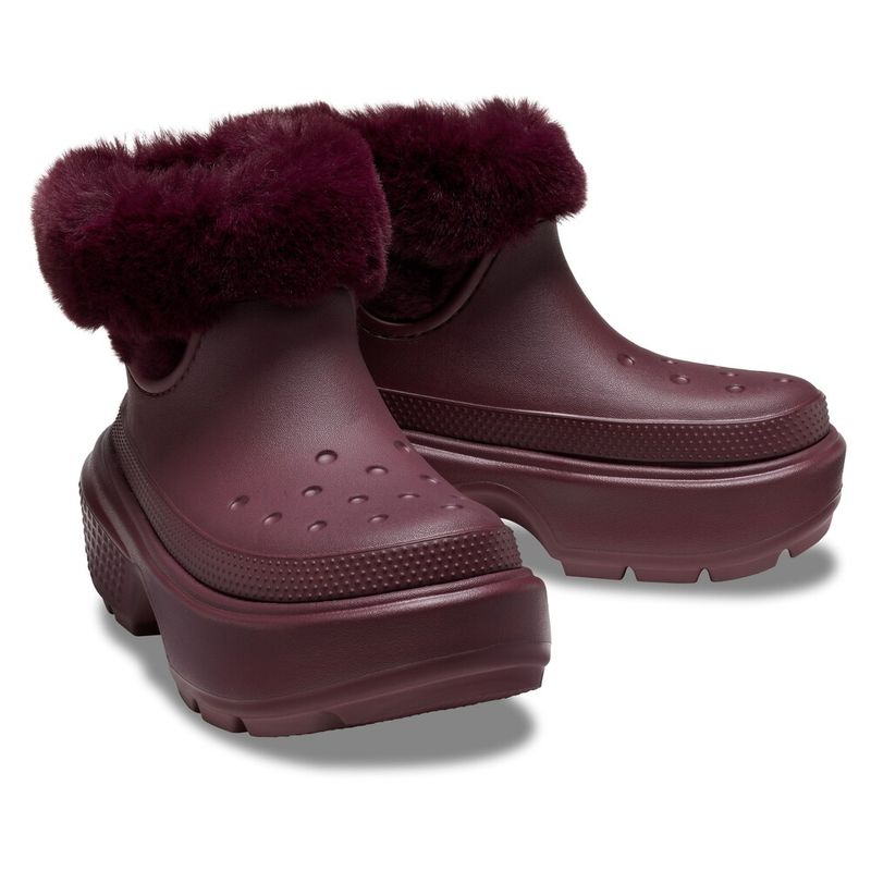 Bota Crocs Stomp Lined Boot DARK CHERRY