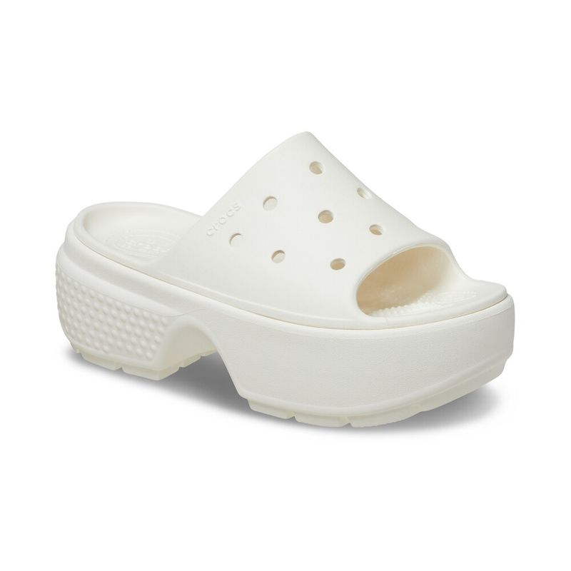Sandália Crocs Stomp Slide CHALK