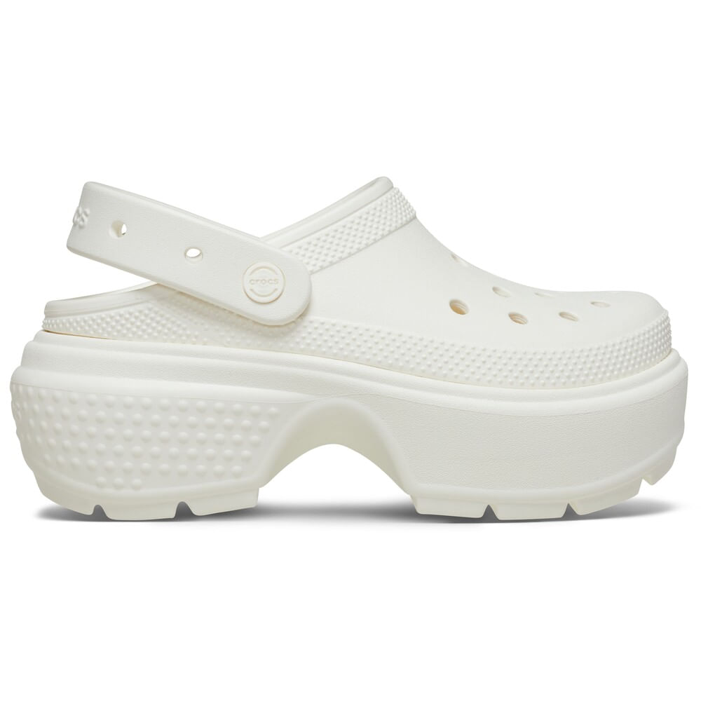 Sandália Crocs Stomp Clog CHALK