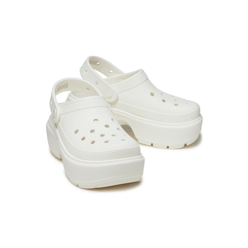 Sandália Crocs Stomp Clog CHALK