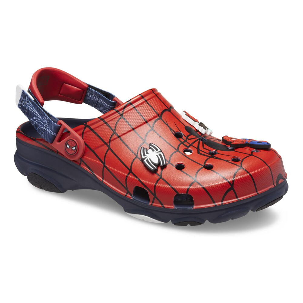 Sandália Crocs Classic Team Spiderman All Terrain Clog NAVY