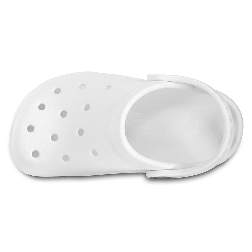 Sandália Crocs Coast Clog Juvenil WHITE