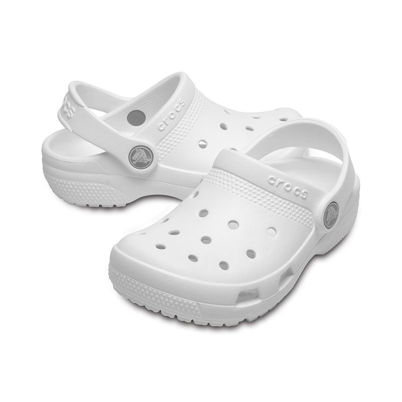 Sandália Crocs Coast Clog Juvenil WHITE