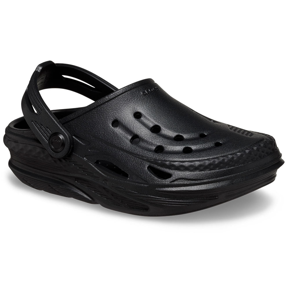 Sandália Crocs Off Grid Clog Juvenil BLACK