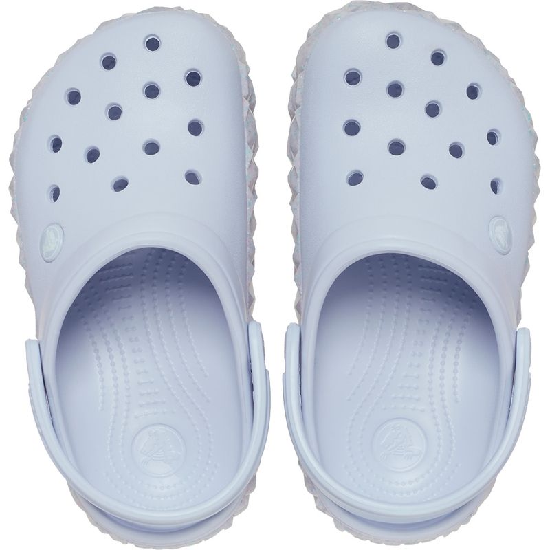 Sandália Crocs Crocband Geometric Glow Band Clog Juvenil DREAMSCAPE