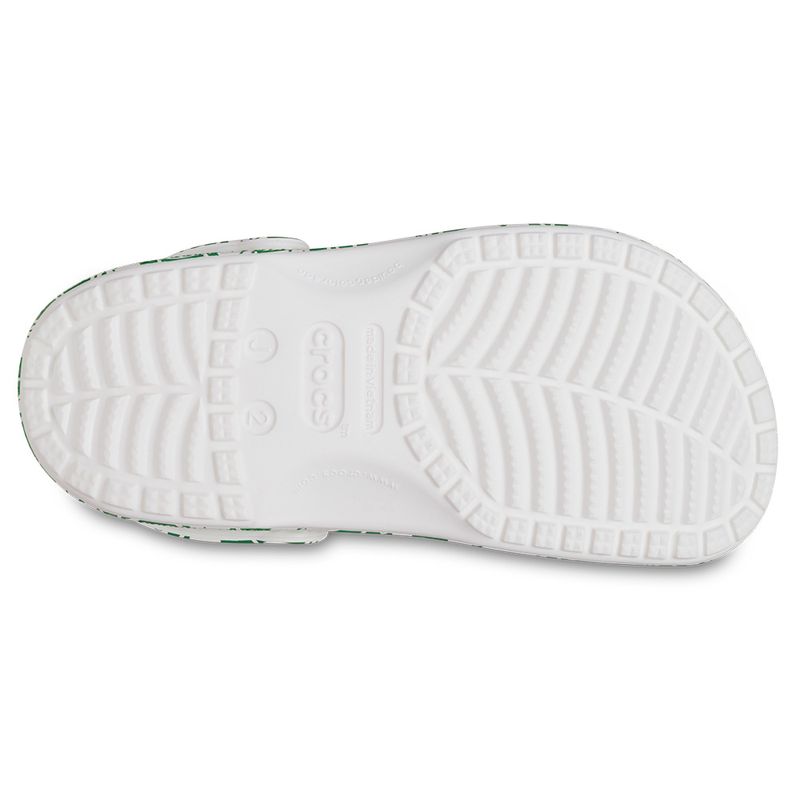 Sandália Crocs Classic Duke Print Clog Juvenil GREEN IVY