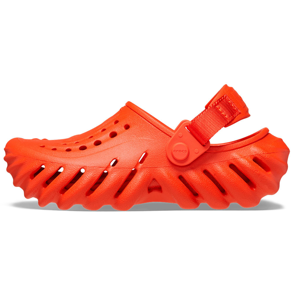 Sandália Crocs Echo Clog Infantil LAVA
