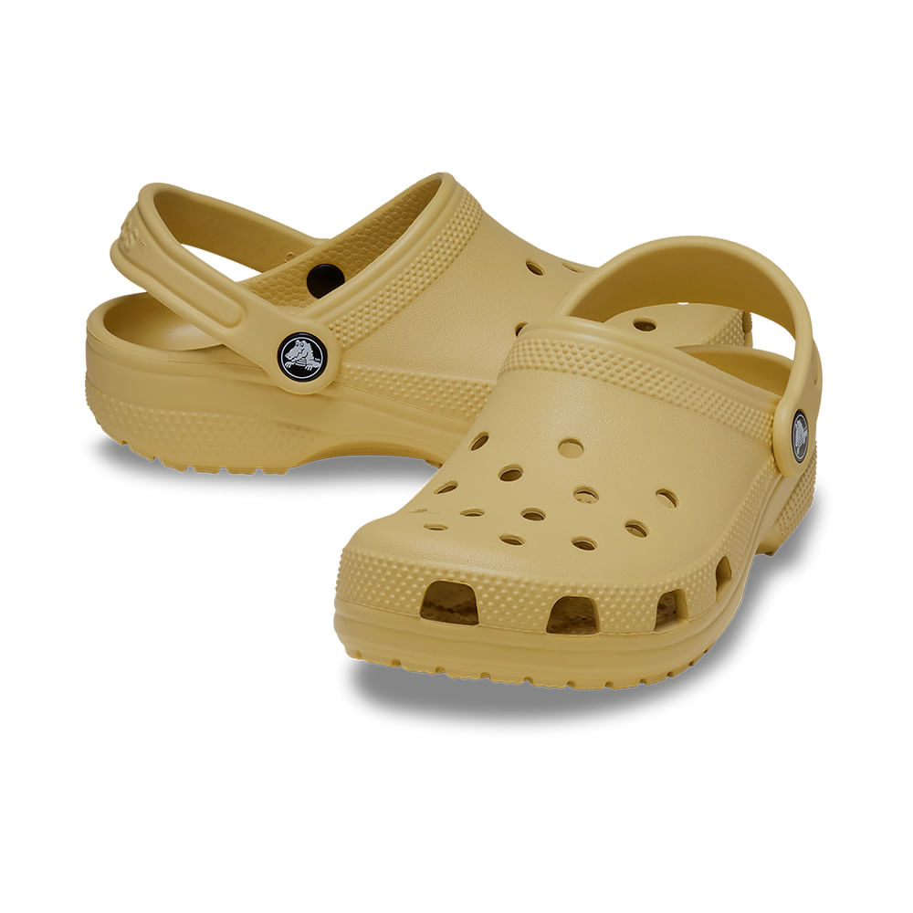 Sandália Crocs Classic Clog Infantil WHEAT
