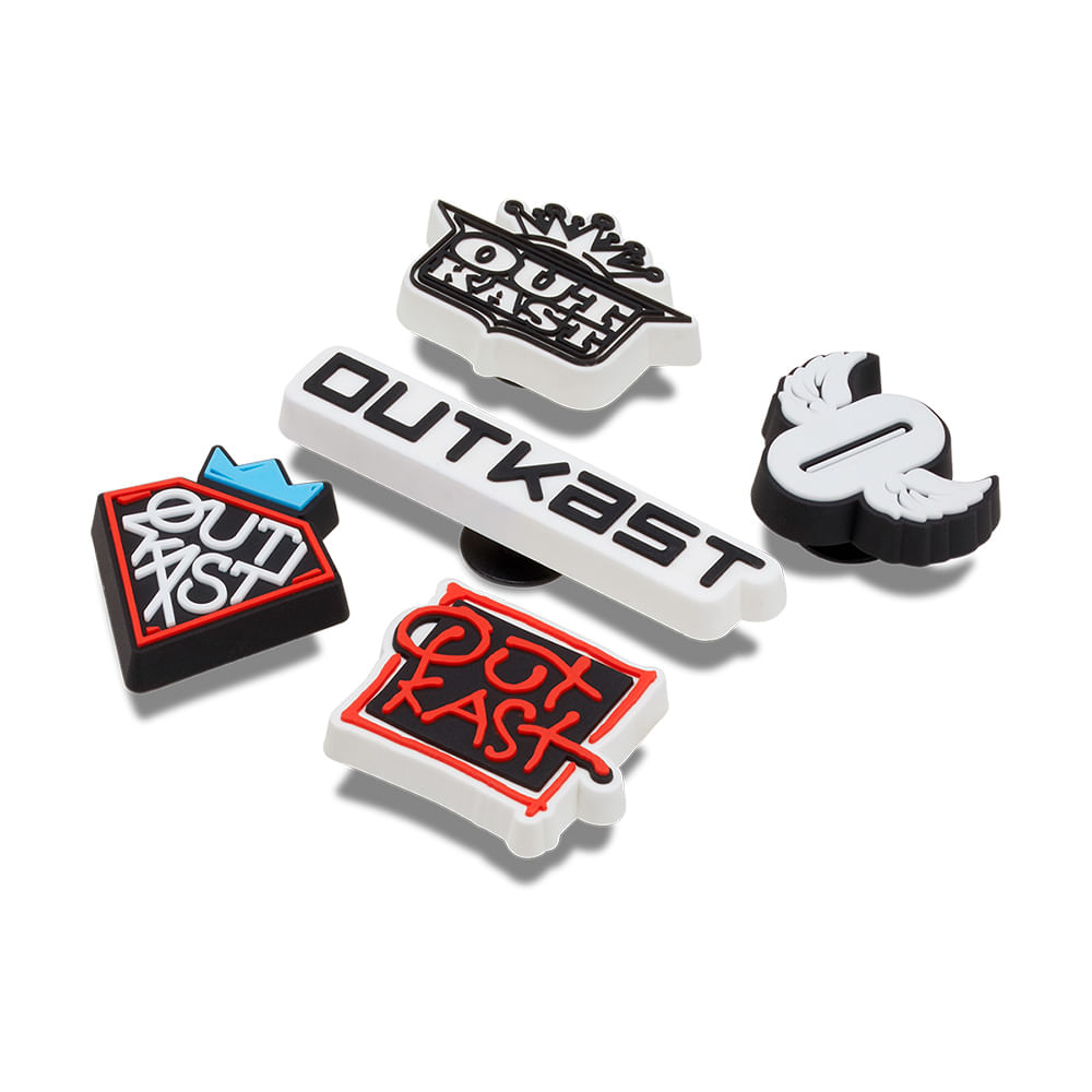Jibbitz™ Outkast Pack com 5 Peças Unico